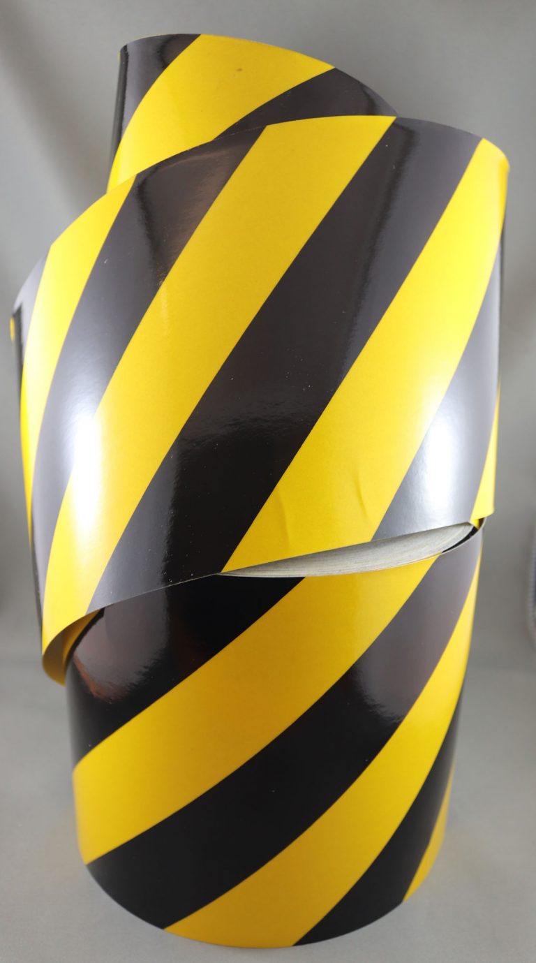 3M Yellow/Black Class 2 Reflective Tape – RIGHT