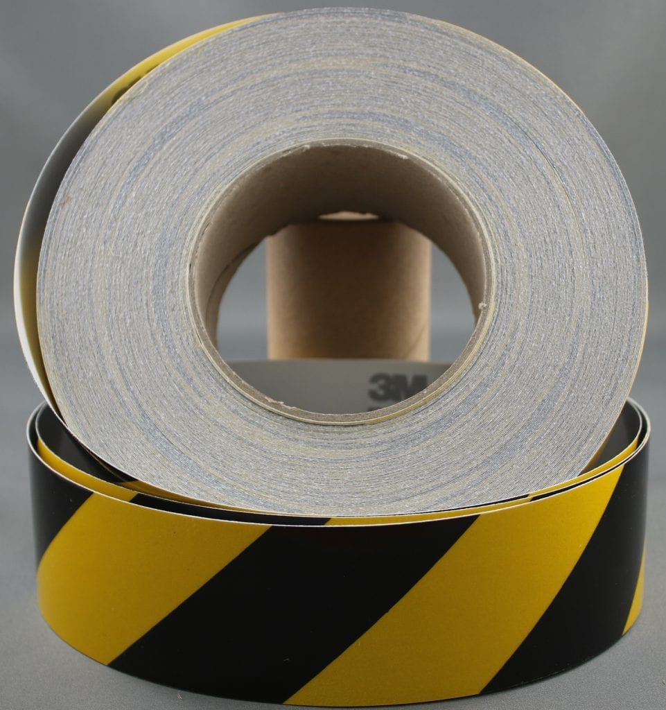 3M Yellow/Black Class 2 Reflective Tape – RIGHT