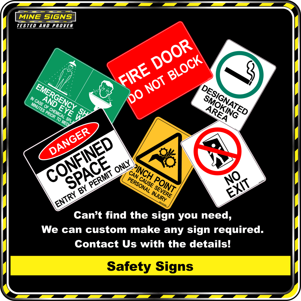 Product - Mine Signs