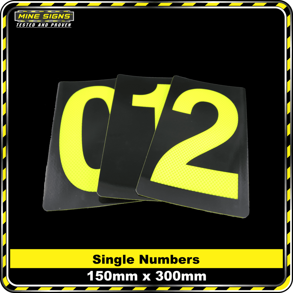 Single Numbers & Letters Archives - Mine Signs
